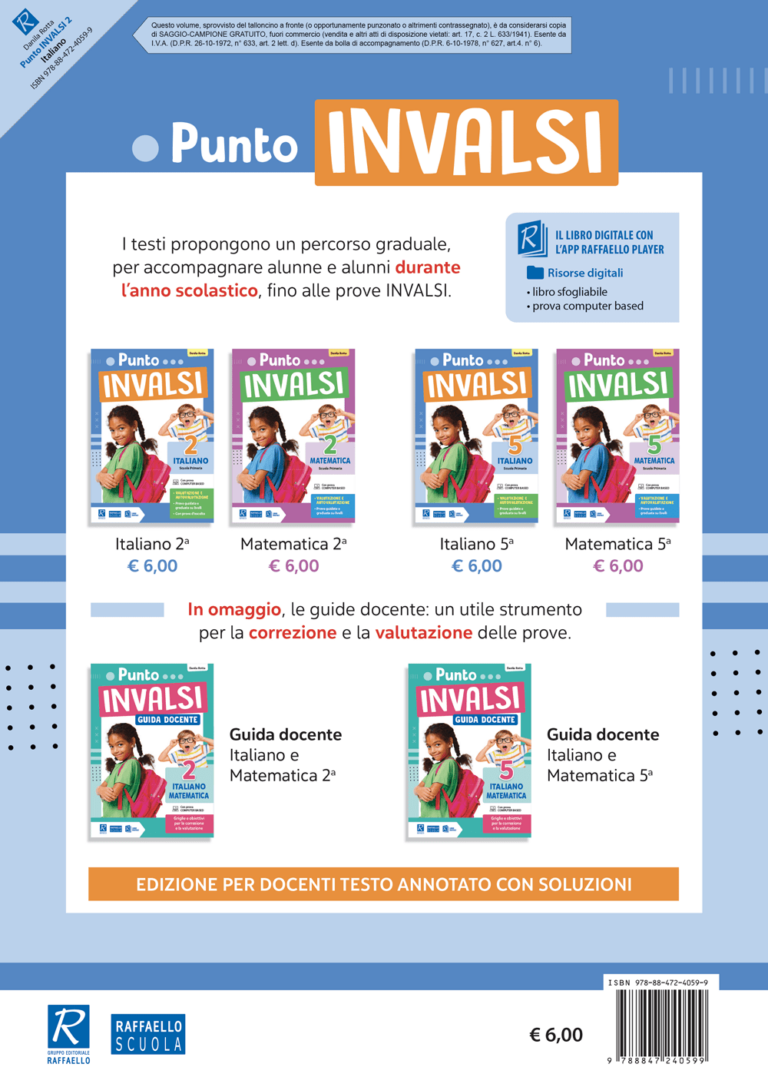 Punto INVALSI - Italiano - Raffaello Scuola