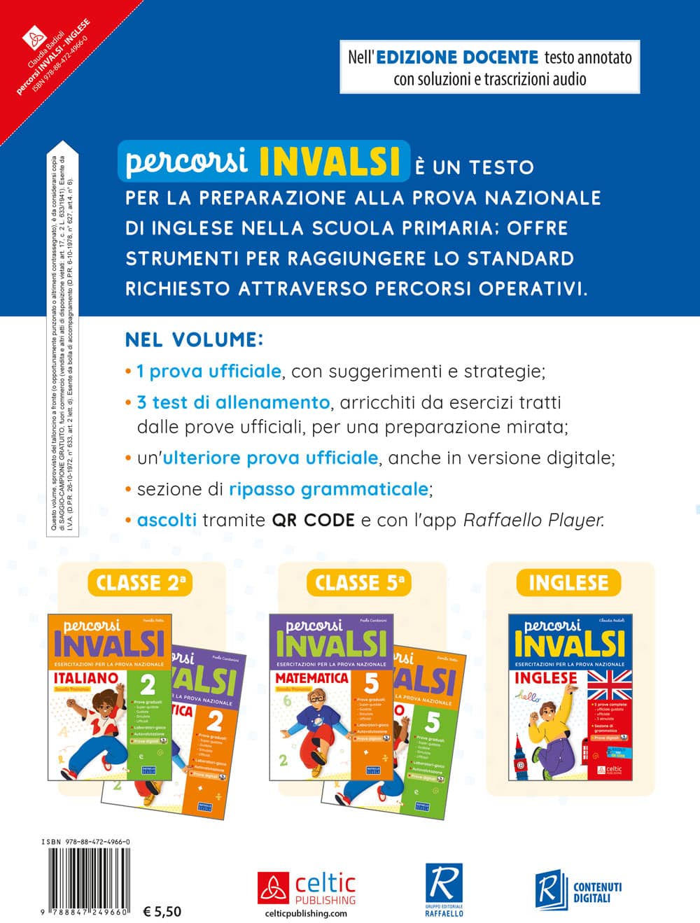 Percorsi INVALSI - Inglese - Raffaello Scuola